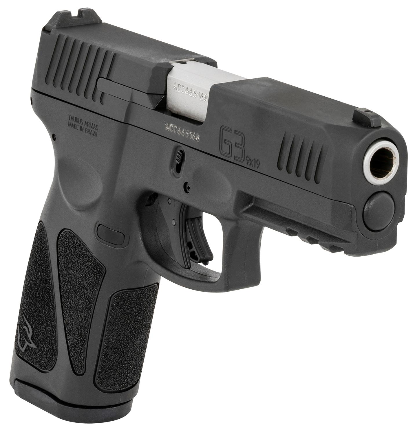 Taurus 1G3B941 G3 9mm Luger Matte Stainless Steel 4" Barrel 17+1, Polymer Frame With Picatinny ...