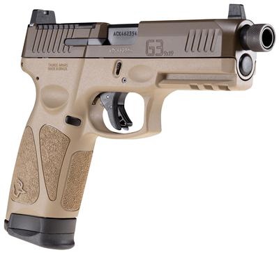 Taurus 1G3P941TAC G3 9mm Luger 4" Threaded Barrel 17+1, FDE Polymer ...